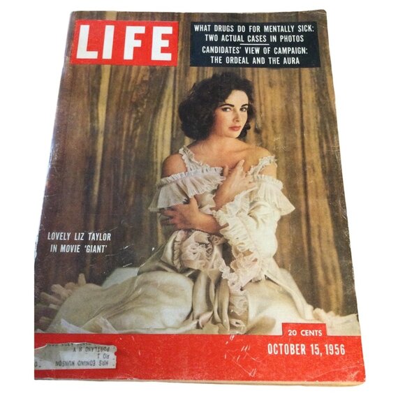 Life Magazine | Art | Vintage Life Magazine October 5 1956 Elizabeth ...
